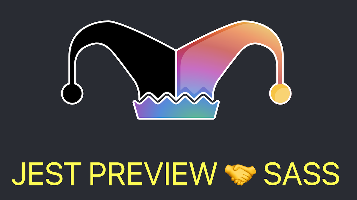 Support Syntactically Awesome Style Sheets Sass Jest Preview